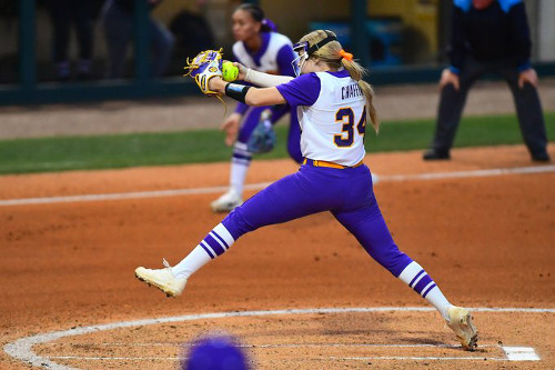 LSU softball stuns previously perfect Tide | Shreveport-Bossier Journal