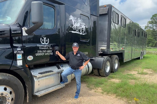 Former jock Trosclair still moves horses, but in a semi, not in a ...