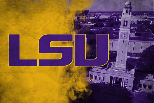 LSU slapped with one-year probation for recruiting violations ...