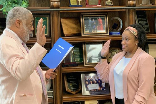 Briana Spivey sworn in as Caddo Parish Assistant DA | Shreveport ...