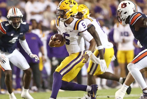 Daniels gets more help from his friends, LSU smacks Auburn | Shreveport ...