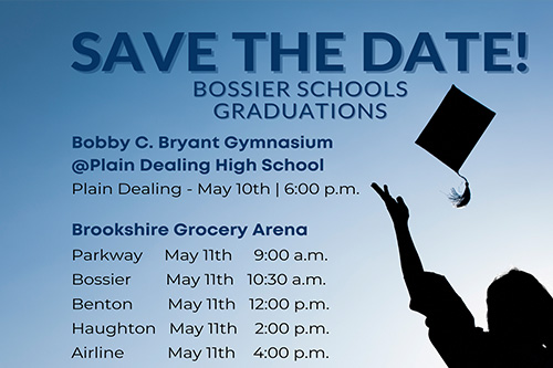 Bossier schools graduation dates, senior walk information | Shreveport ...