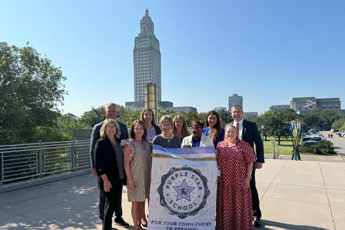Nine schools recognized by state with Purple Star distinction ...