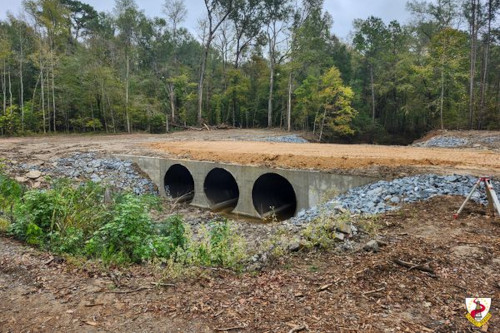 Horse trail culvert replacement project at Eddie D. Jones Park is ...
