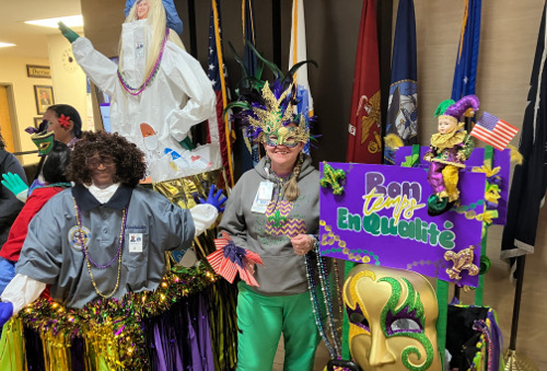 Overton Brooks VAMC celebrates Mardi Gras in style! | Shreveport ...
