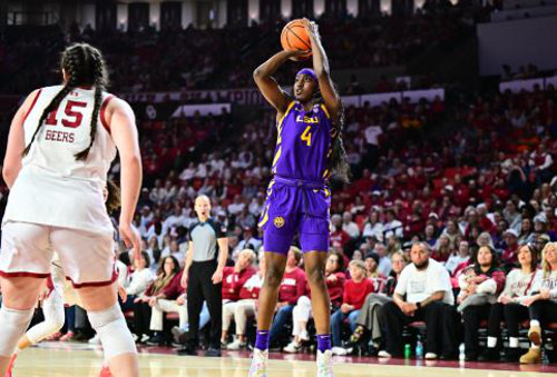 Mid-range aim contributes to high caliber performance by LSU at OU ...